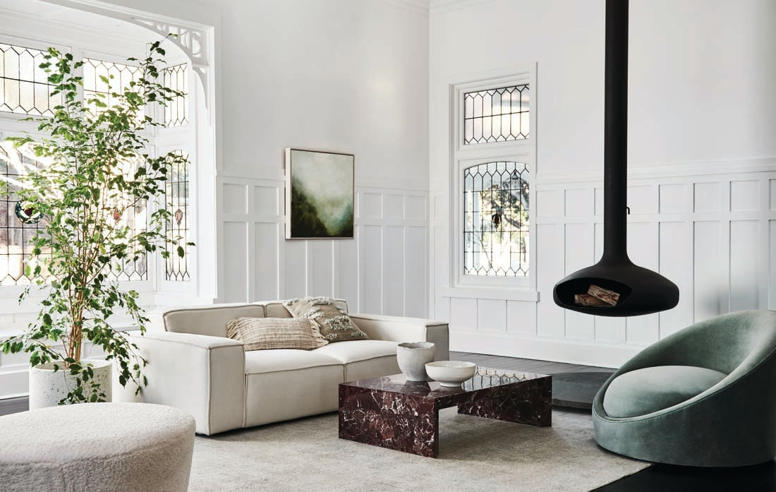 Felix Block 3 Seater Sofa - Jasmine White – VASI